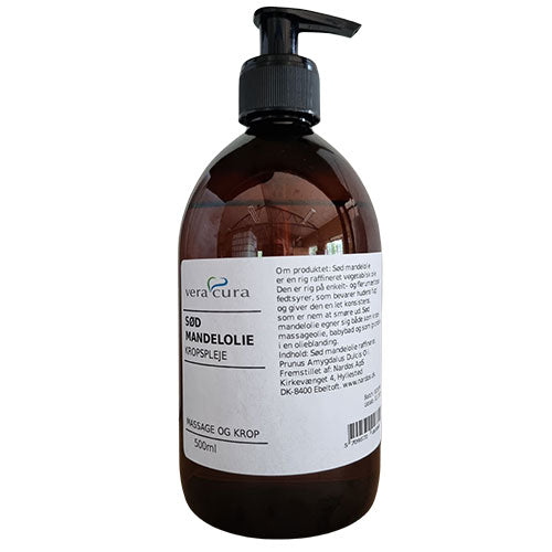 Køb Nardos Sød Mandelolie 500 ml - Mecindo – Mecindo.dk