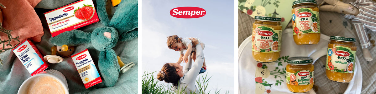 Semper | Billige priser og hurtig levering | Mecindo.dk
