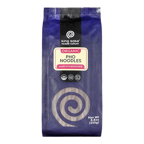Køb King Soba Pho Noodles glutenfri Økologisk 250 g - Mecindo – Mecindo.dk