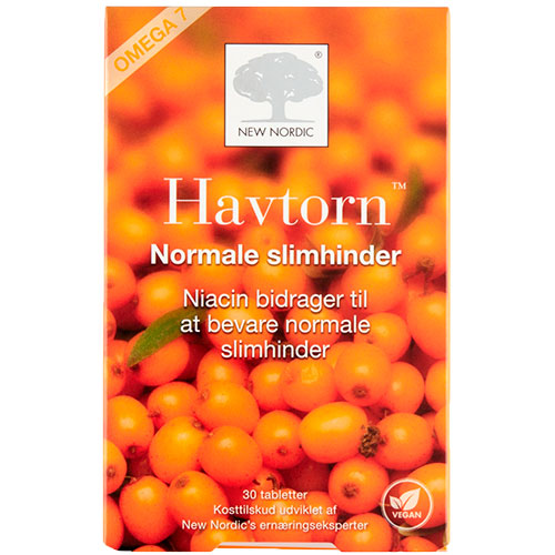 Køb New Nordic Havtorn 30 Tabl. - Mecindo – Mecindo.dk