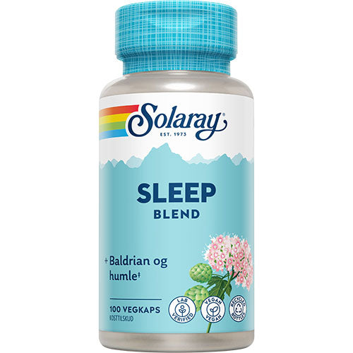 Køb Solaray Sleep Blend 100 Kapsler - Mecindo – Mecindo.dk